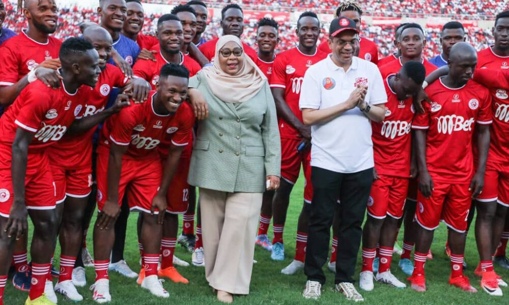 President Suluhu happy to watch Simba SC defeat Power Dynamos – CECAFA ...